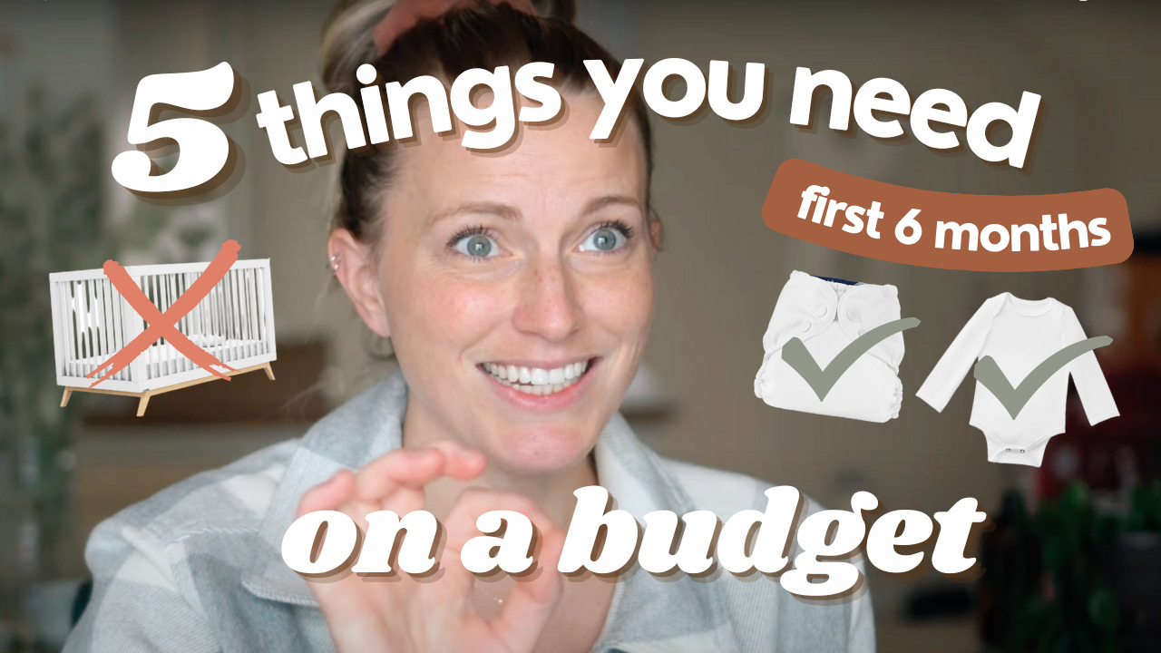 MINIMALIST: 5 Baby ESSENTIALS for the First 6 Months - Hey Shayla